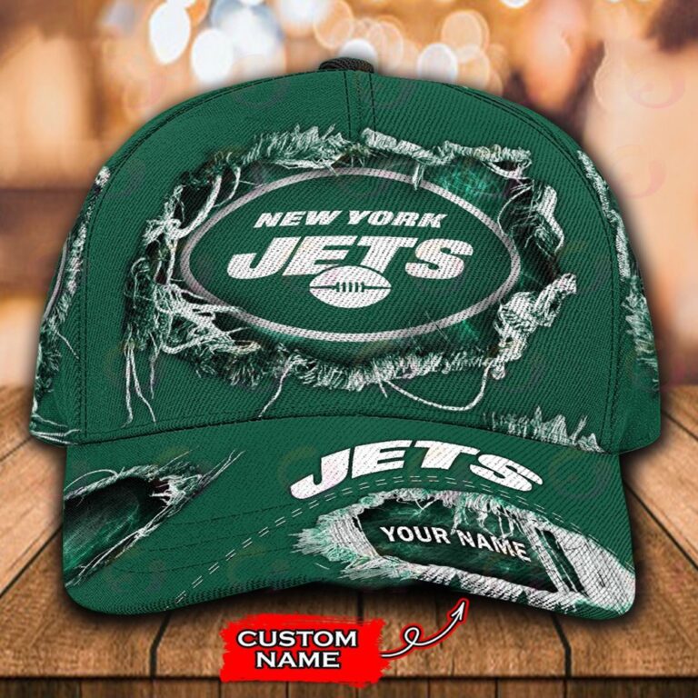 Custom Name New York Jets NFL Baseball Classic Cap - Siblinglove