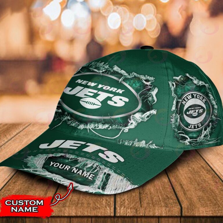 Custom Name New York Jets NFL Baseball Classic Cap - Siblinglove
