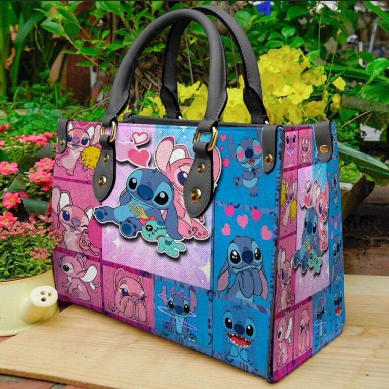 Disney Character Women Leather Handbag Cartoon Bag - Siblinglove