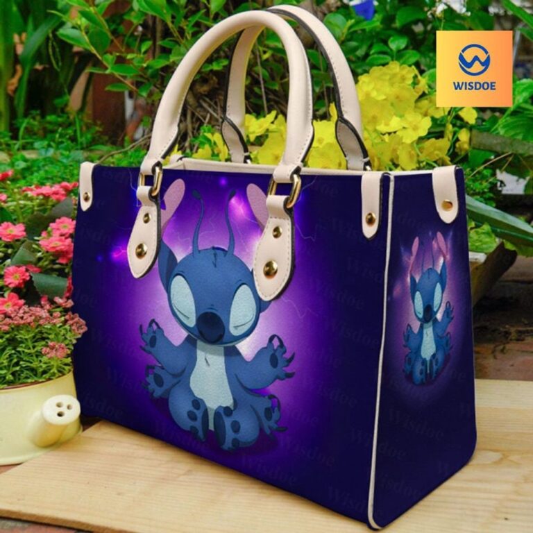 Cartoon Disney Lilo And Stitch Leather Handbag - Siblinglove