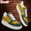 Personalized Name Green Bay Packers Air Force 1 Shoes - Siblinglove