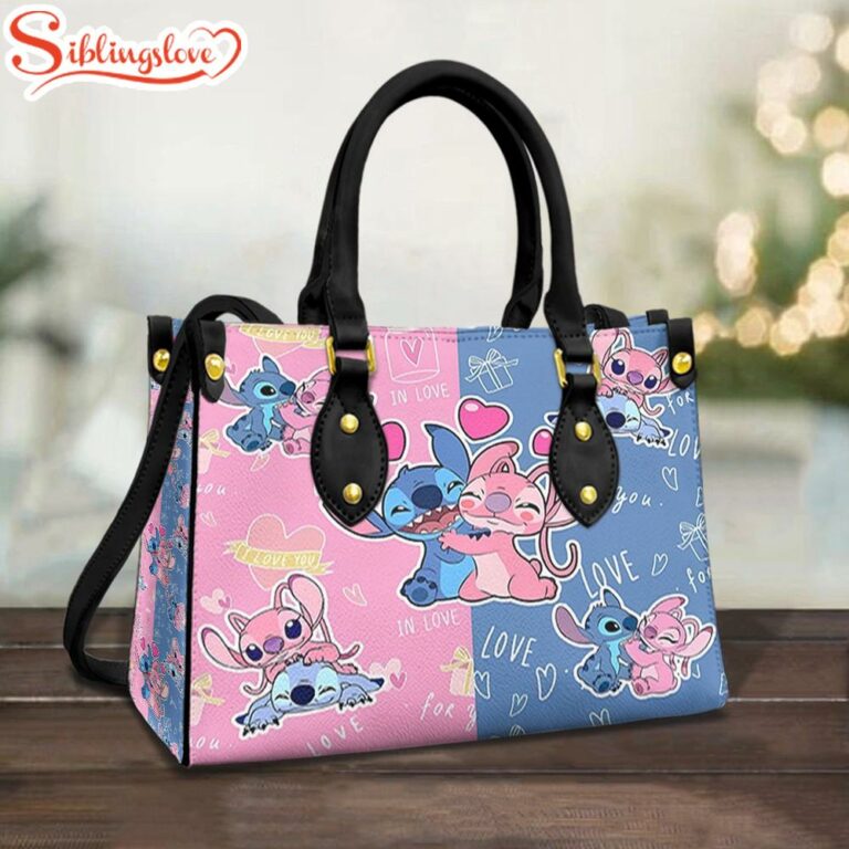 Stitch And Angel Love Leather Handbag - Siblinglove