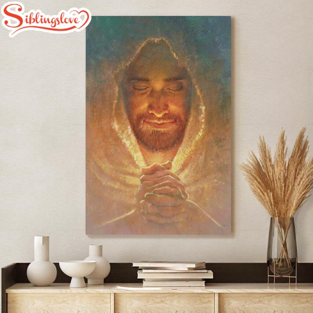 Horse Simply Blessed Crown Of Thorns Jesus Canvas Posters - Siblinglove